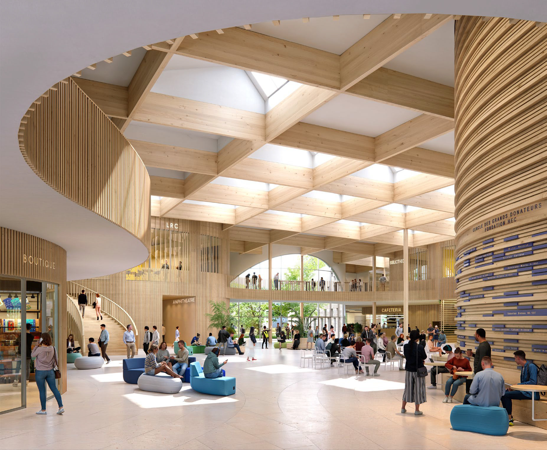 HEC Paris dévoile son ambitieux projet de transformation de campus ...